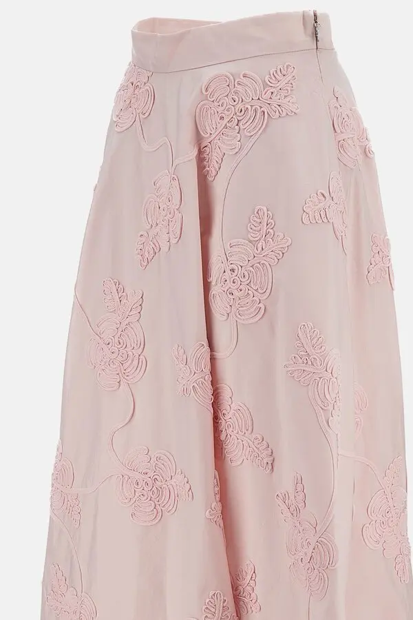 ROTATE BY BIRGER CHRISTENSEN Flower Maxi Skirt