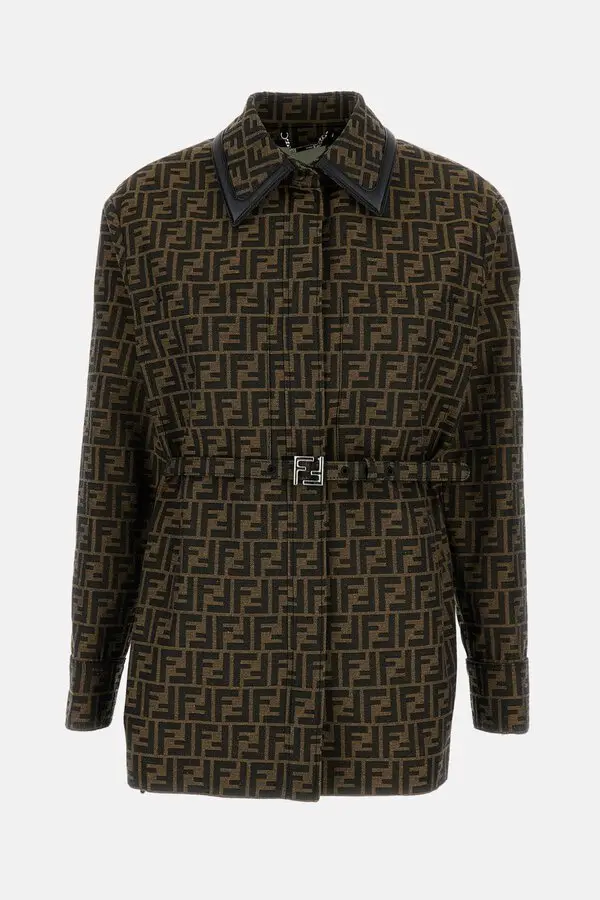 Fendi Ff Canvas Jacket