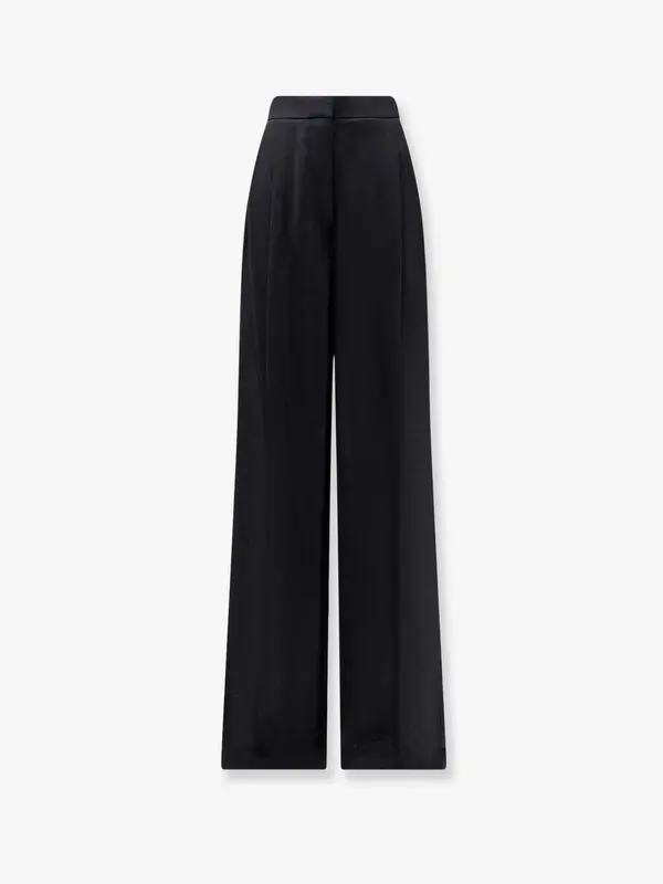 TOM FORD Light Wool Tuxedo Trousers - Black