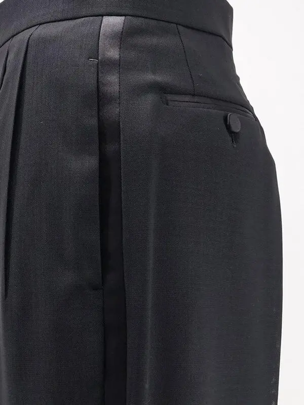 TOM FORD Light Wool Tuxedo Trousers