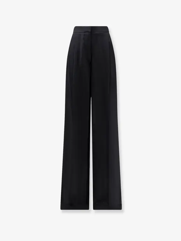 TOM FORD Light Wool Tuxedo Trousers - Black