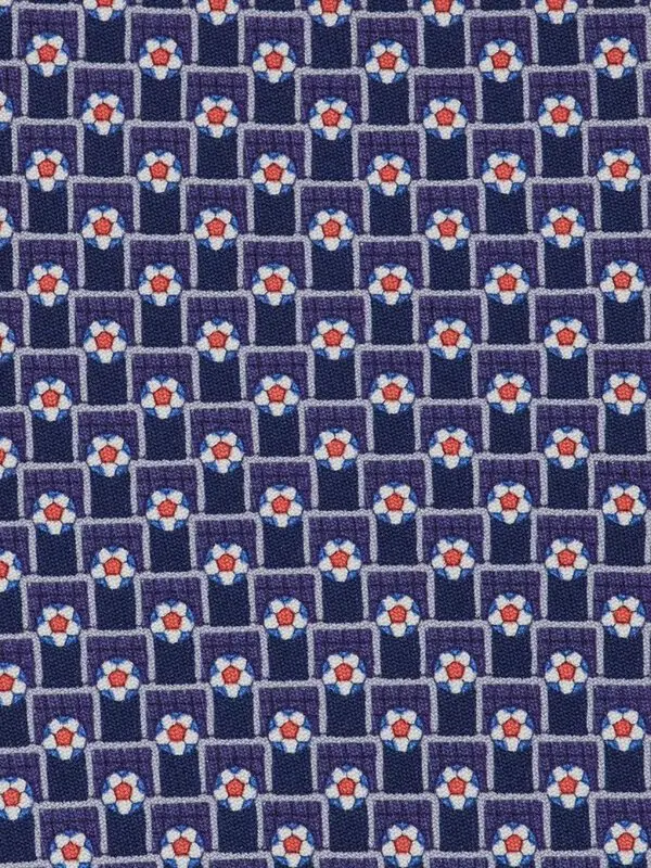 FERRAGAMO Tournament Print Silk Tie