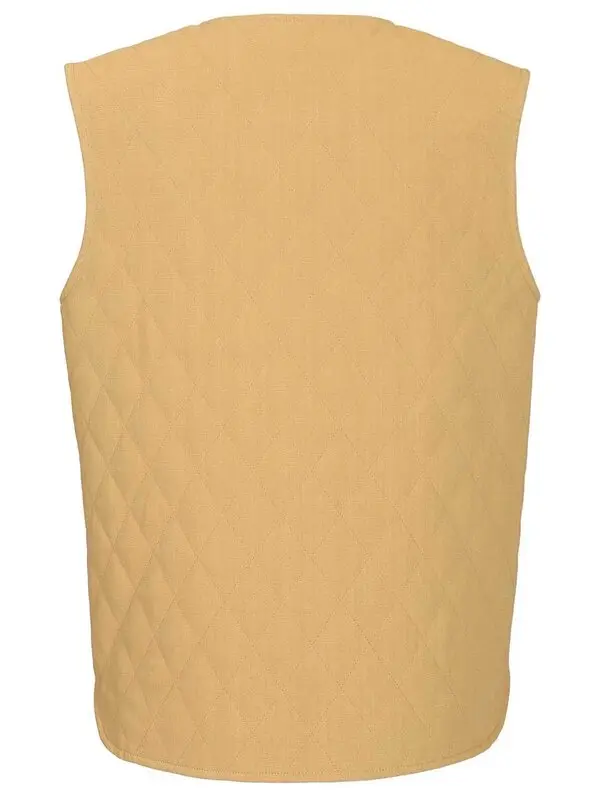 BLAZÉ MILANO Ghost Suffolk Gilet - Brown