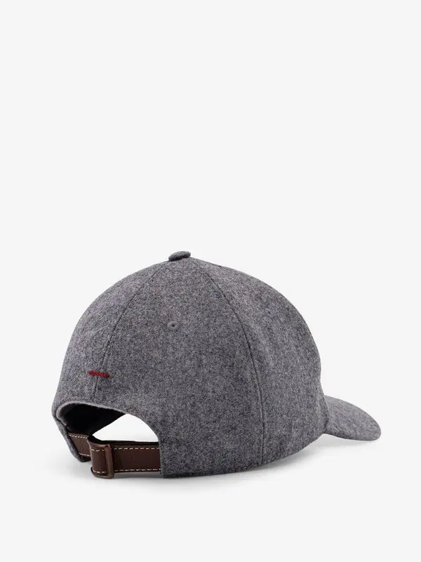 Brunello Cucinelli Wool Baseball Hat - Multicolor