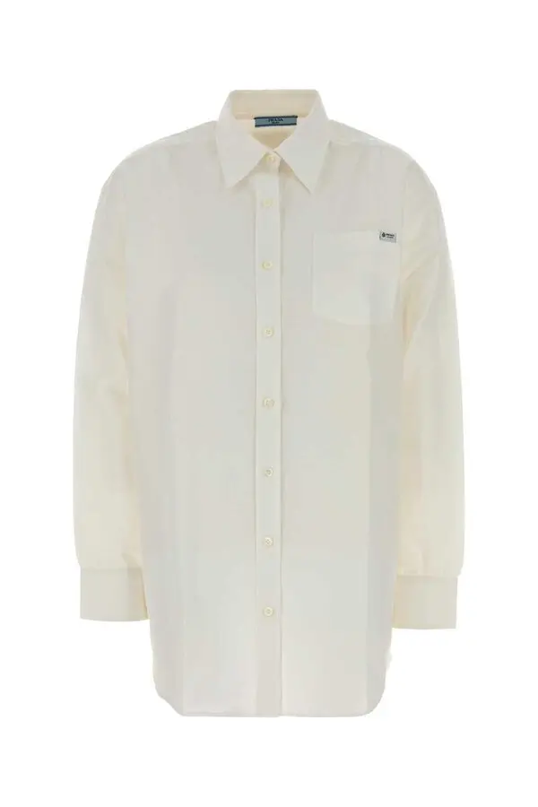 Prada Linen Blend Shirt