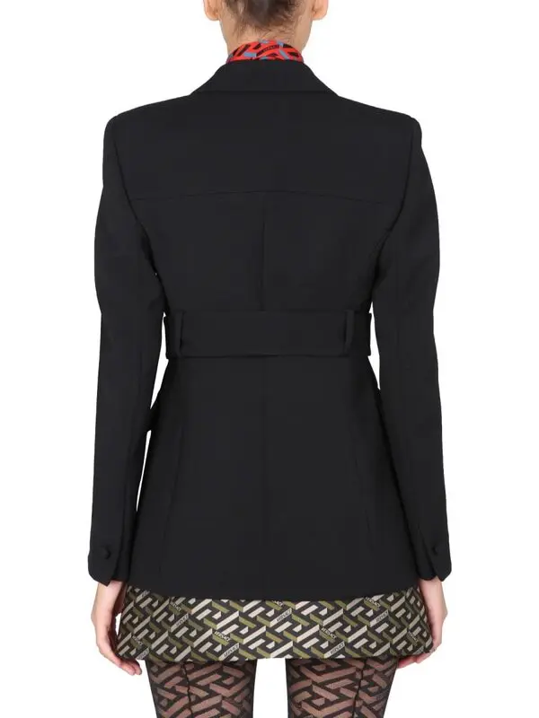 Versace Jacket With Medusa Button