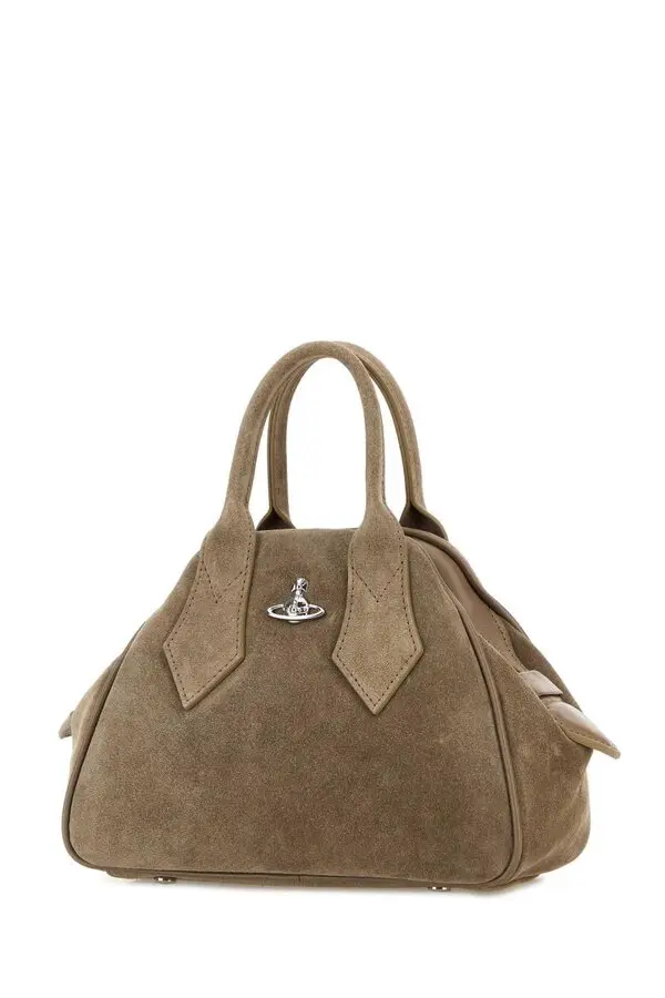 VIVIENNE WESTWOOD Suede Small Yasmine Handbag