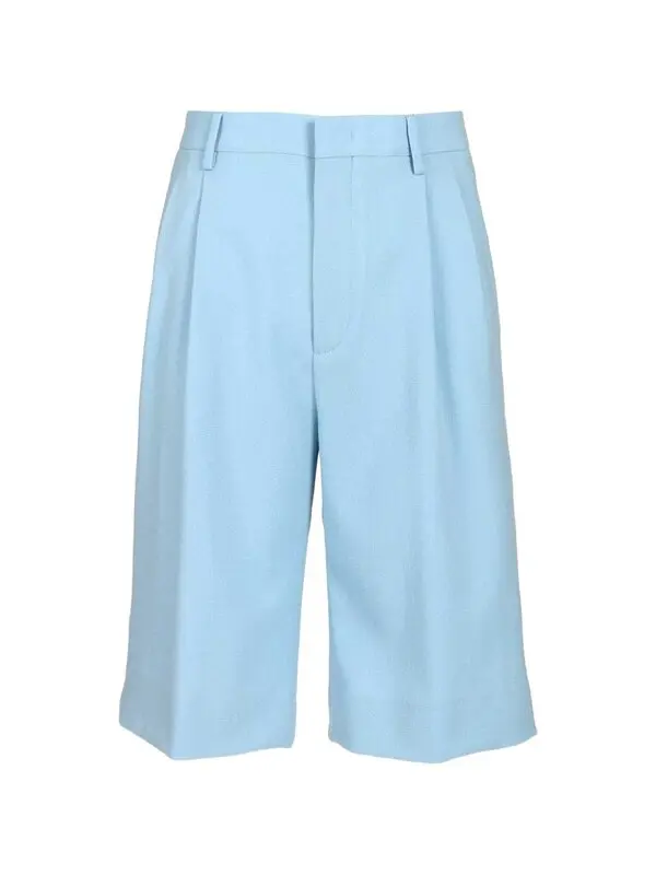 Tagliatore Wide-leg Bermuda Shorts