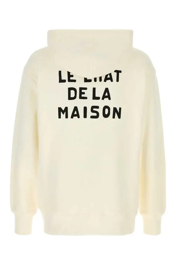 Valentino Garavani Ivory Cotton Sweatshirt