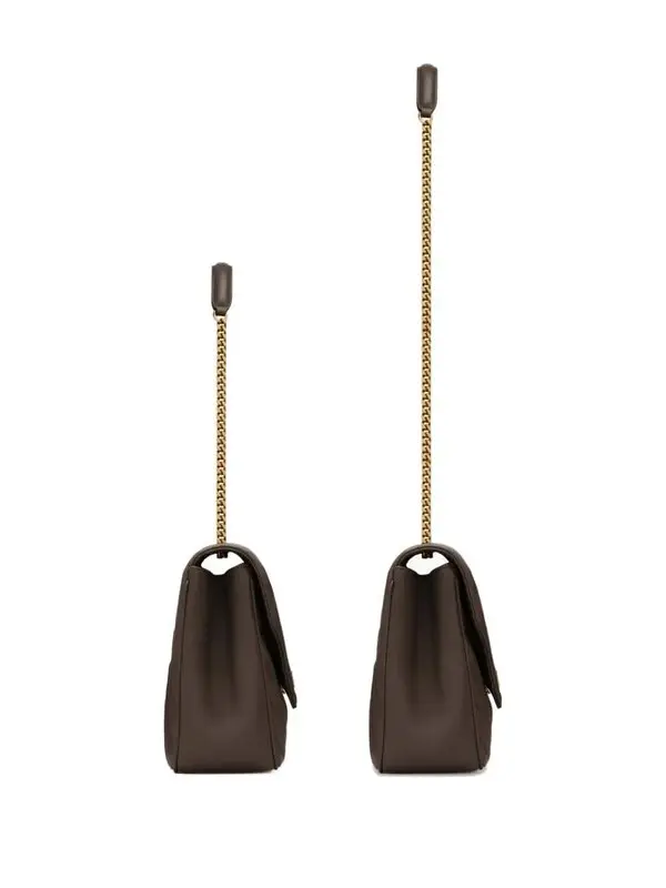 Saint Laurent Loulou Matelassé Lambskin Bag - Gray