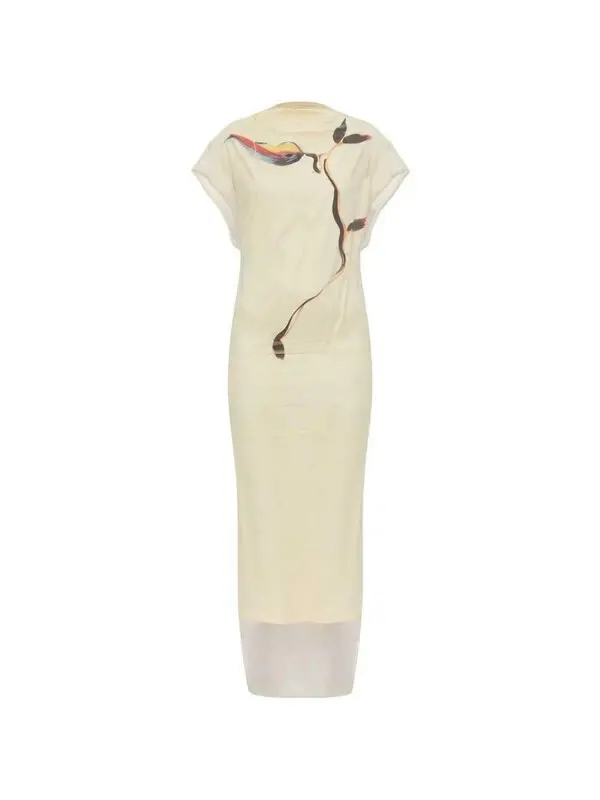 Sportmax Viale Printed Long Dress - Multicolor
