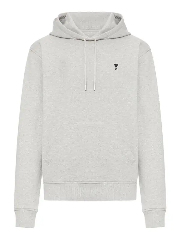 AMI Paris De Coeur Cotton Hoodie - Multicolor