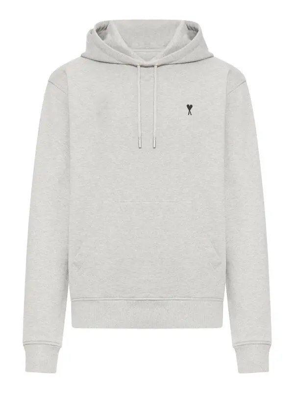 AMI Paris De Coeur Cotton Hoodie - Multicolor