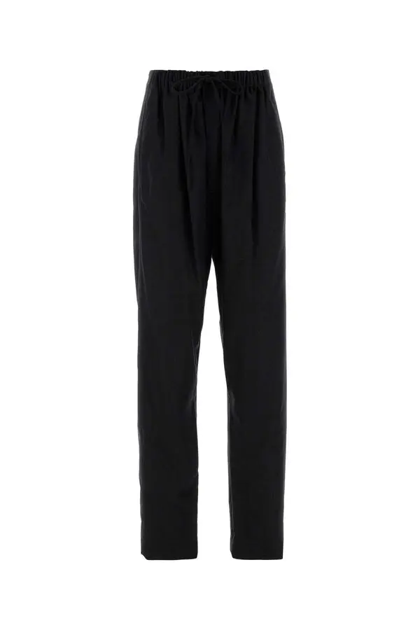 LEMAIRE Charcoal Cashmere Blend Pant