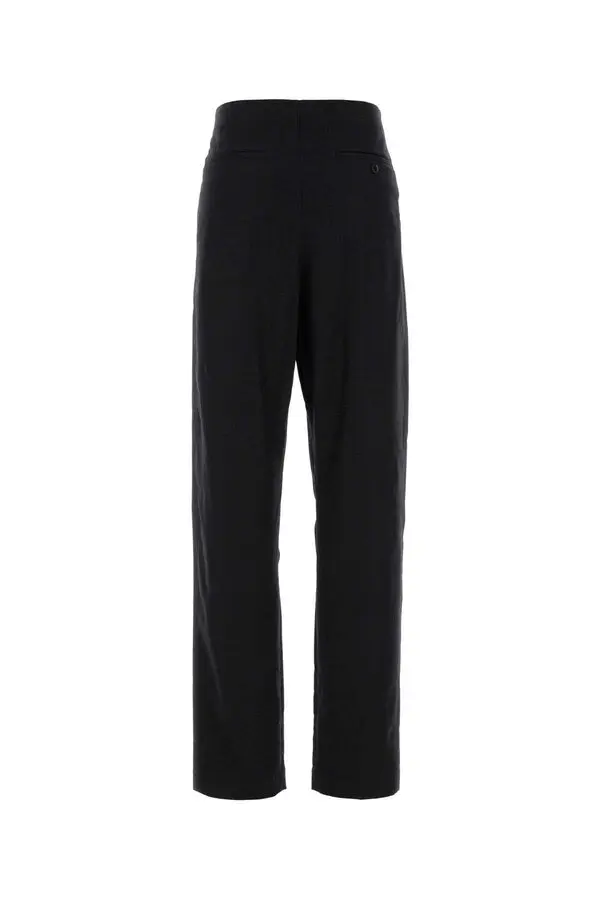 LEMAIRE Charcoal Cashmere Blend Pant