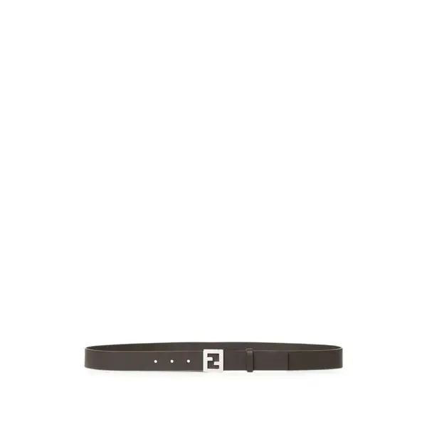 Fendi Leather Belt - Brown