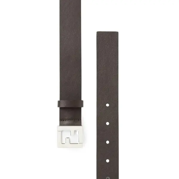 Fendi Leather Belt - Brown