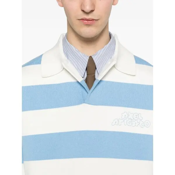 Axel Arigato Striped Logo Knitwear Jumper