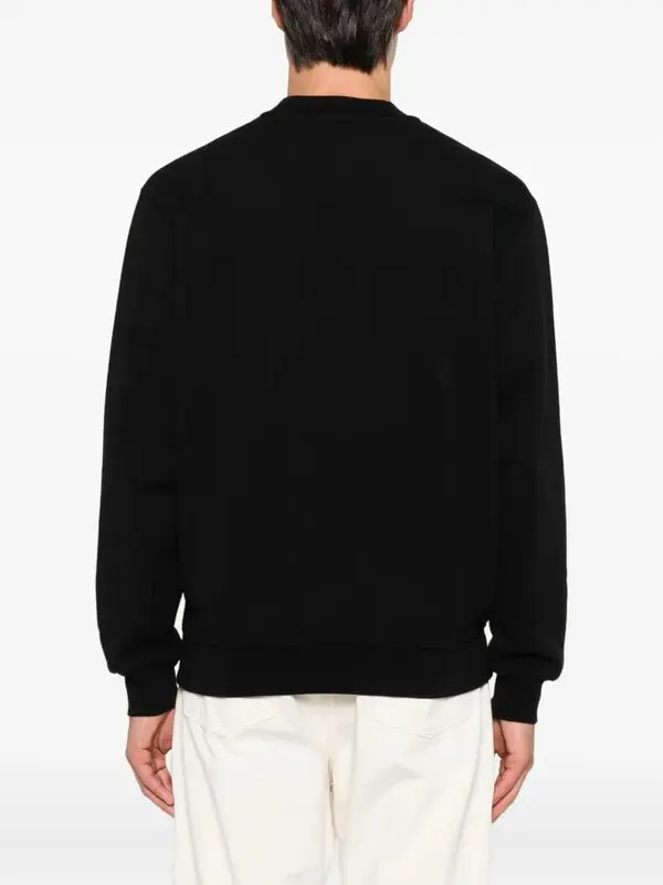Jacquemus Le Sweatshirt Grosgrain Sweatshirt - Black