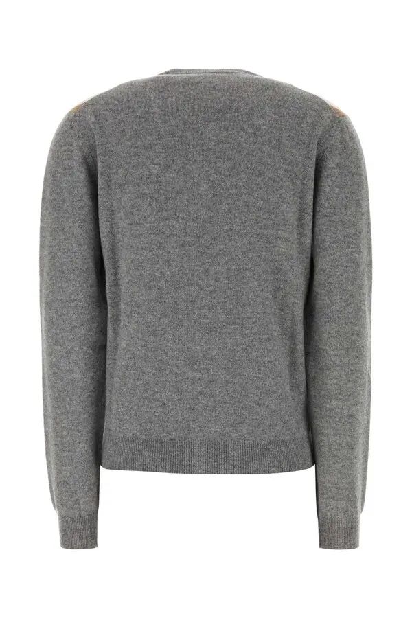 Prada Grey Cashmere Sweater