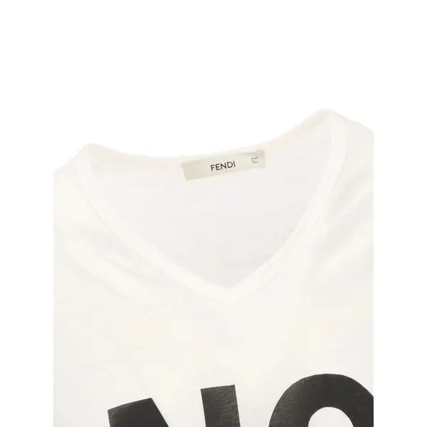 Fendi Organic Cotton T-shirt - White
