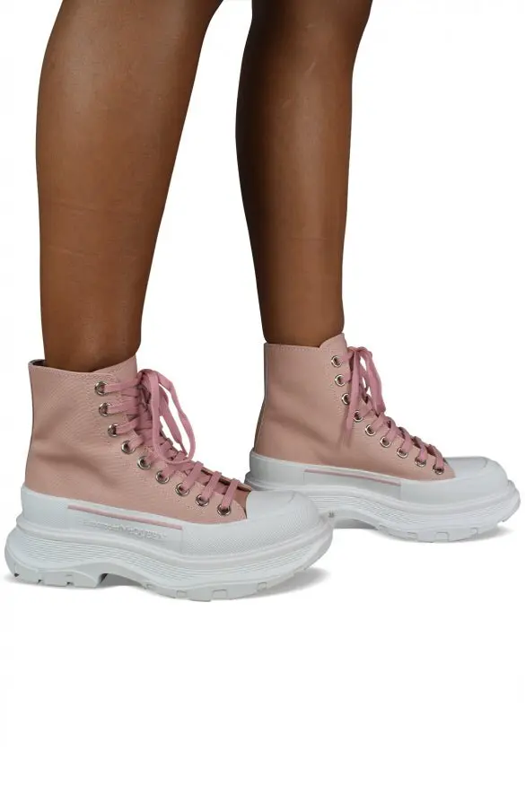 Alexander McQueen Tread Slick Sneakers - Pink