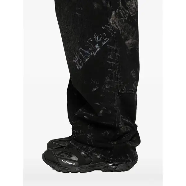 Balenciaga Denim Wide-leg Jeans