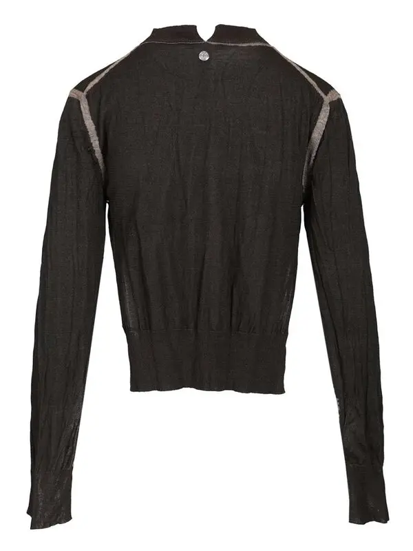 Acne Studios Crumpled V-neck Sweater