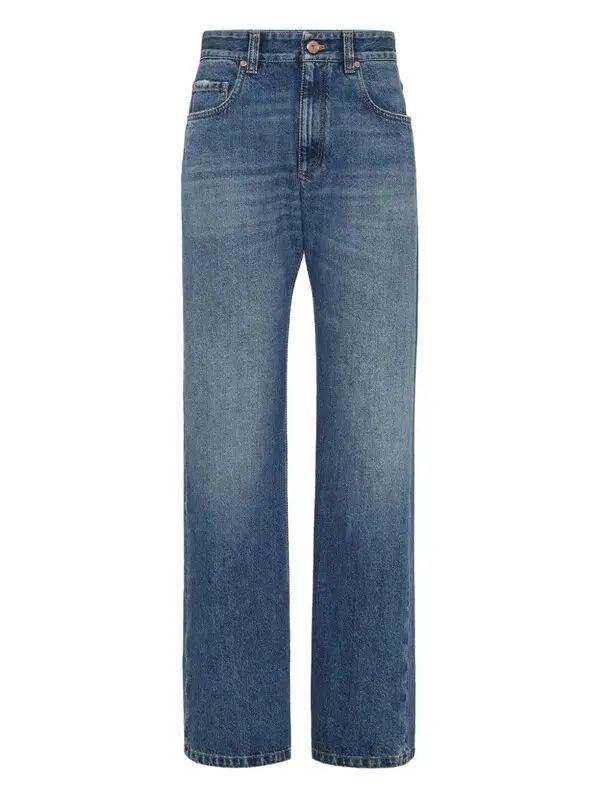Brunello Cucinelli Cotton Jeans - Blue