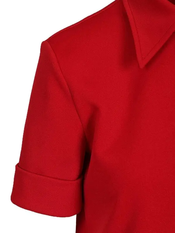 Miu Miu Technical Jersey Polo Shirt
