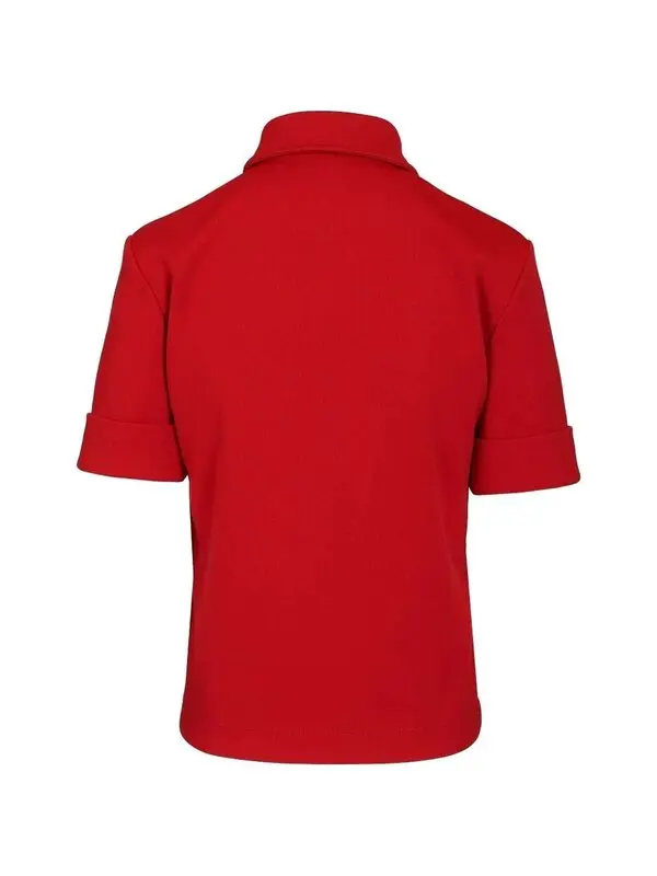 Miu Miu Technical Jersey Polo Shirt
