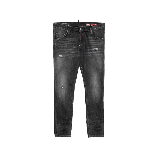 Dsquared2 Denim Regular And Straight-leg Jeans - Black
