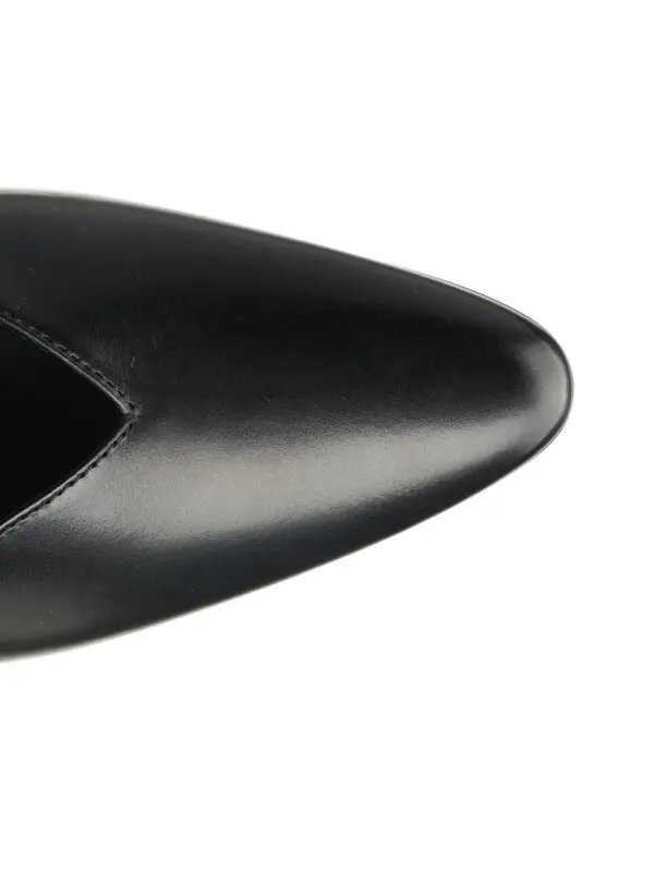 Alaïa 90 Leather Pumps - Black