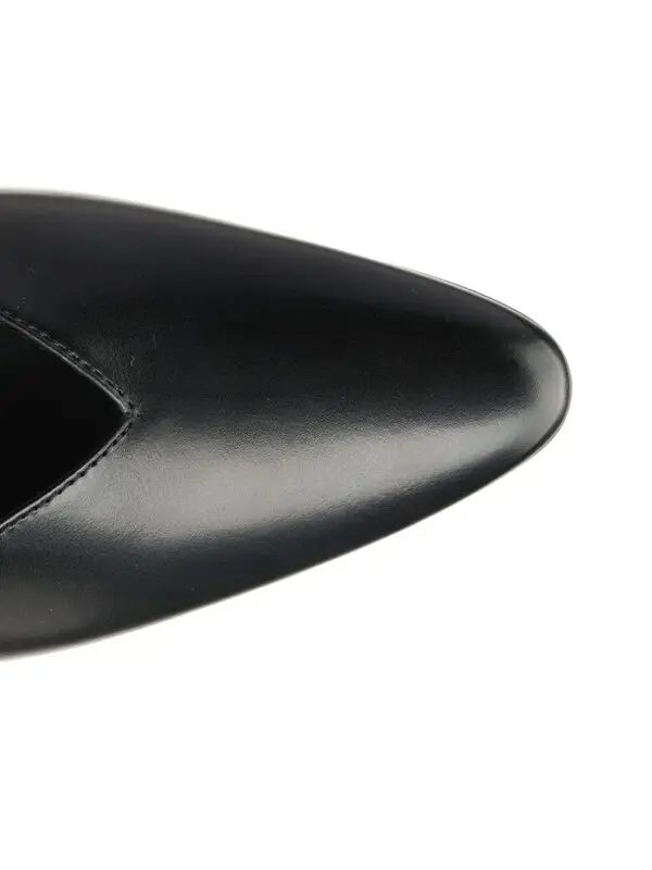 Alaïa 90 Leather Pumps - Black
