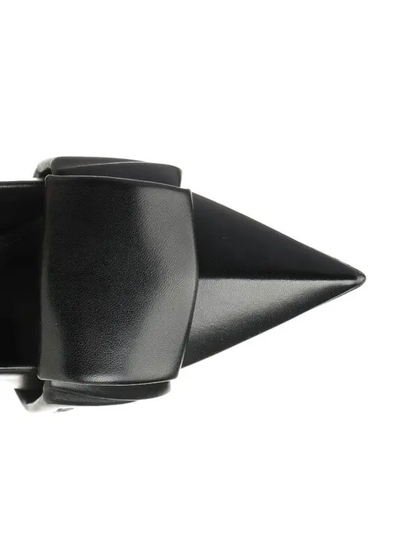 Loewe Origami Flap Back Pump 70 - Black