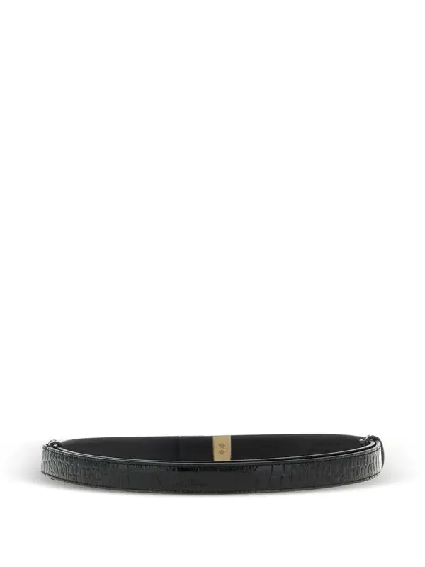 TOM FORD Crocodile-effect Belt