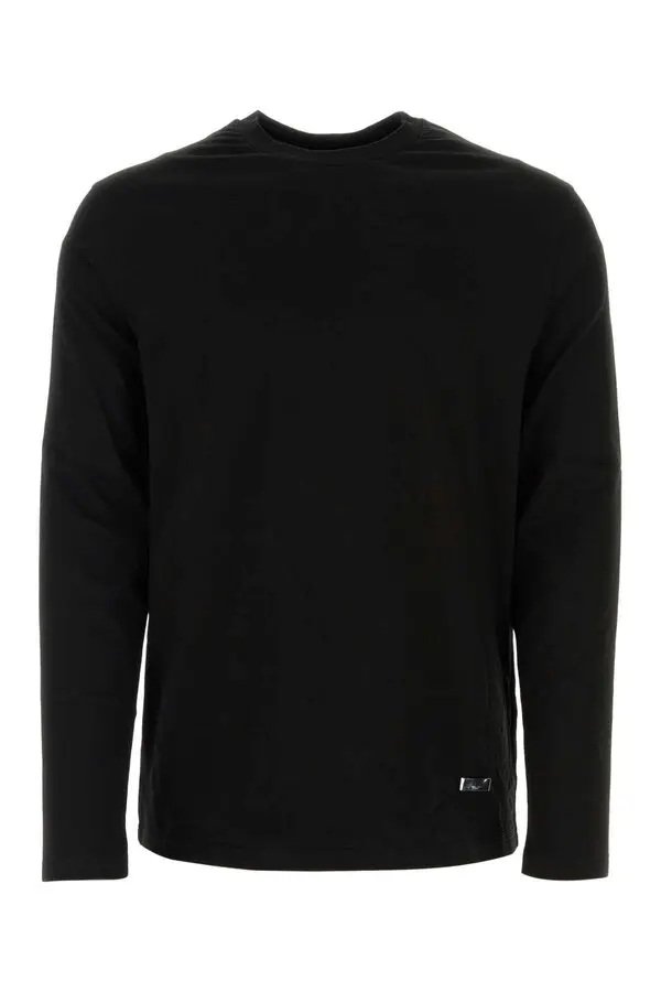 JIL SANDER Cotton T-shirt - Black