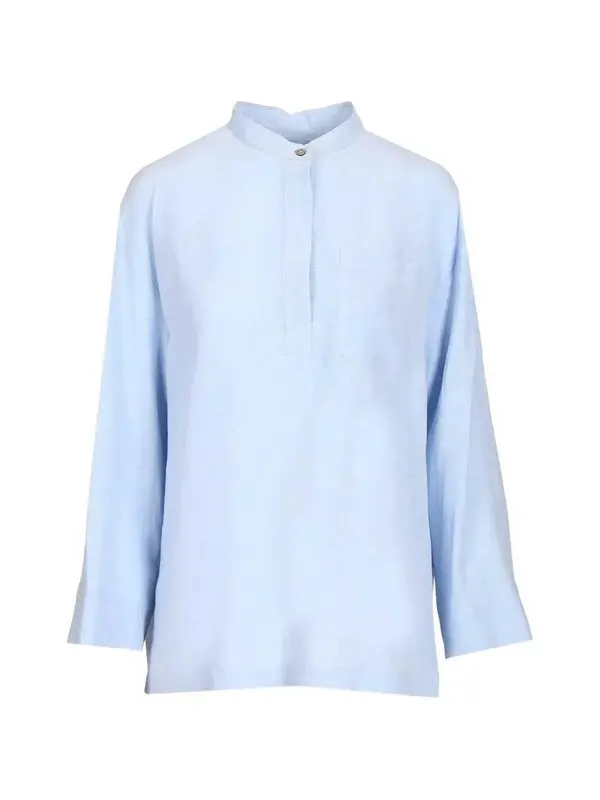 Max Mara Linen Shirt - Blue