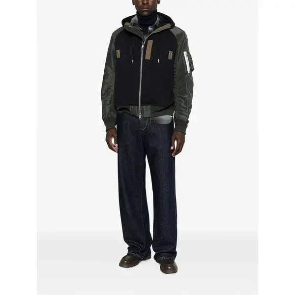 Sacai Paneled Bomber Jacket