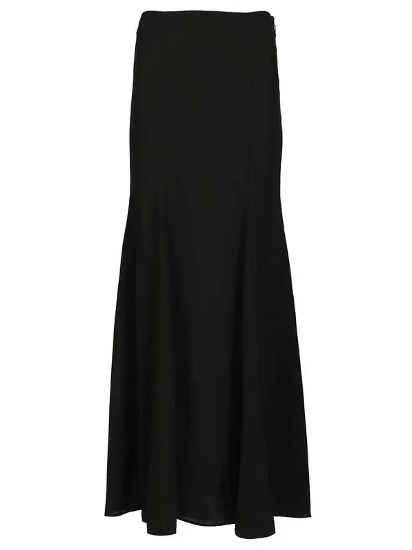 ROTATE BY BIRGER CHRISTENSEN Mermaid Maxi Skirt - Black