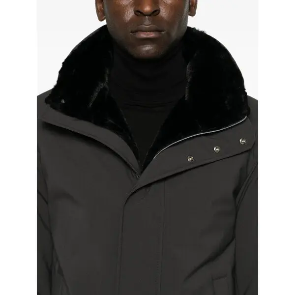 Herno Grey Coats Parkas