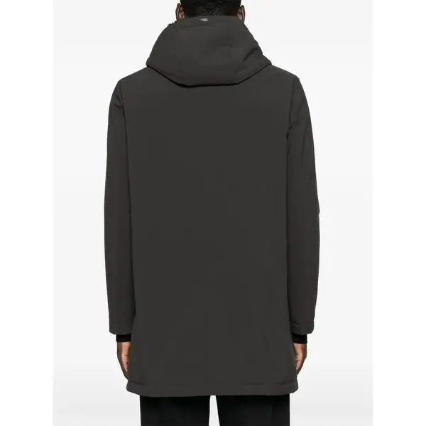Herno Grey Coats Parkas