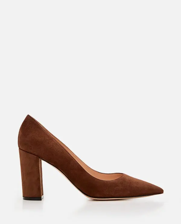 GIANVITO ROSSI Piper Pump 85 Suede - Multicolor