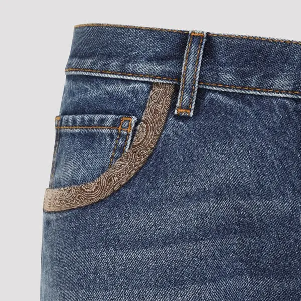 Etro Straight Denim Jeans