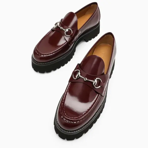 Gucci Bourdeaux Moccasin With Horsebit