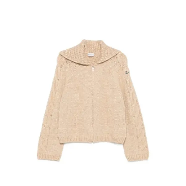 Moncler Neutrals Jackets - Cream