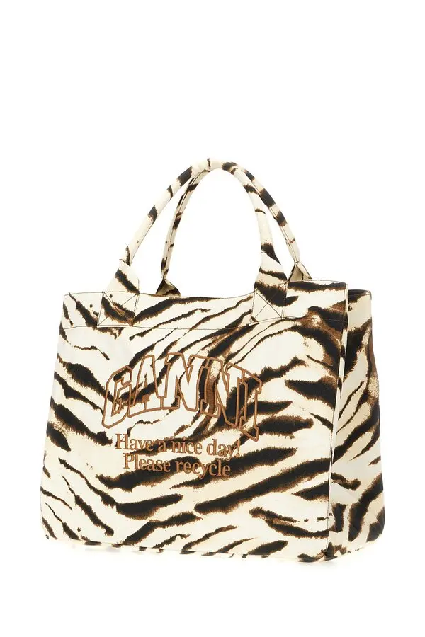 GANNI Printed Tote - Multicolor