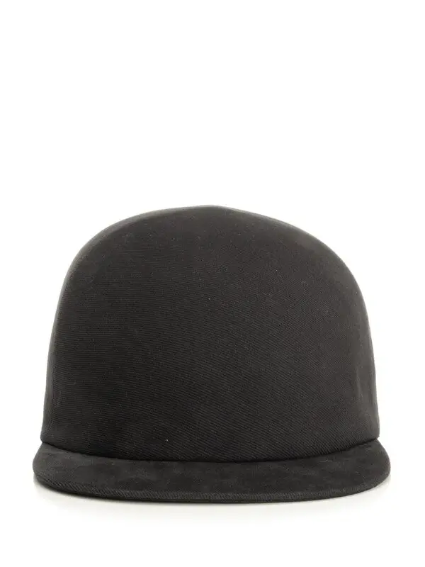 Balenciaga Look 25 Cotton Drill Hat - Black