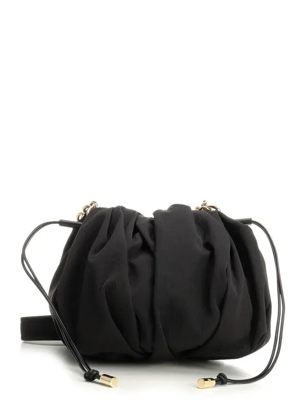 Chloé Plisse Shoulder Bag - Black