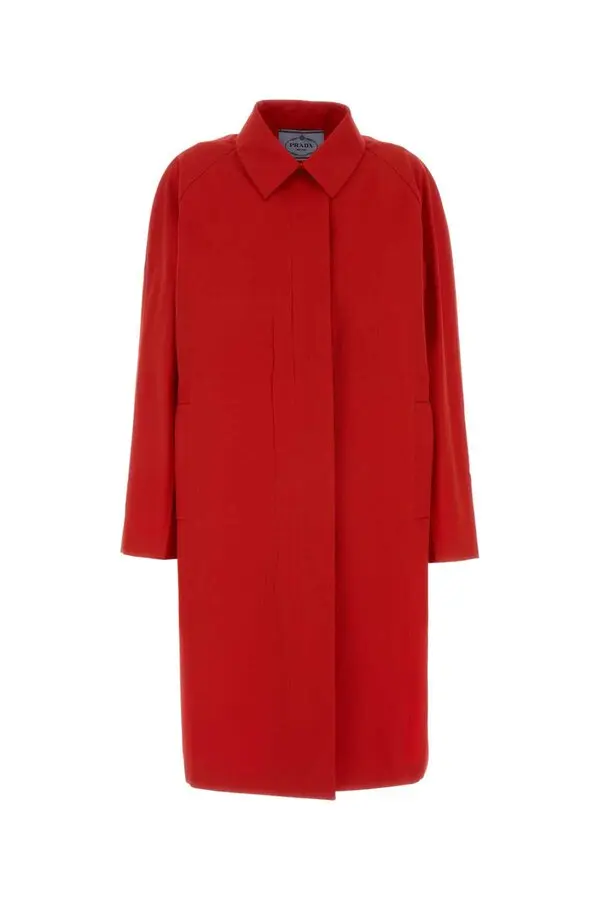 Prada Gabardine Overcoat